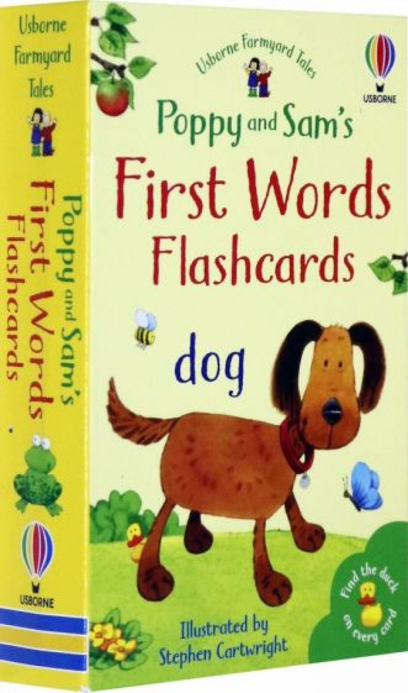 UFT Poppy and Sam's First Words Flashcards Dog - купить с доставкой по ...