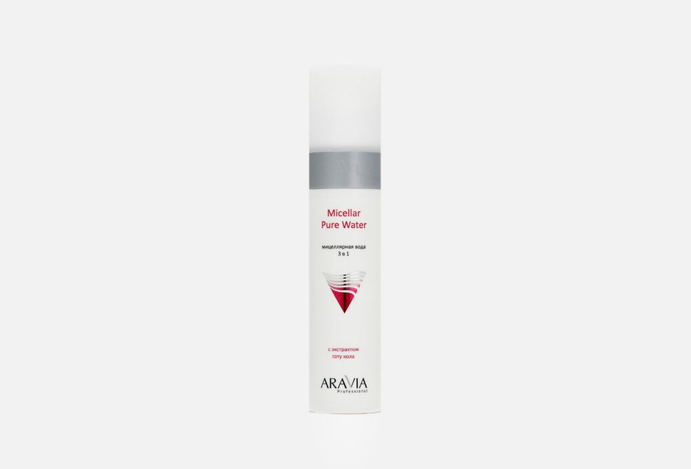 Мицеллярная вода 3в1 с экстрактом готу кола ARAVIA PROFESSIONAL ...