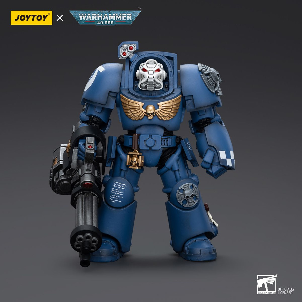 Подвижная фигурка Warhammer 40000 JOYTOY 1/18 Ultramarines Terminator ...