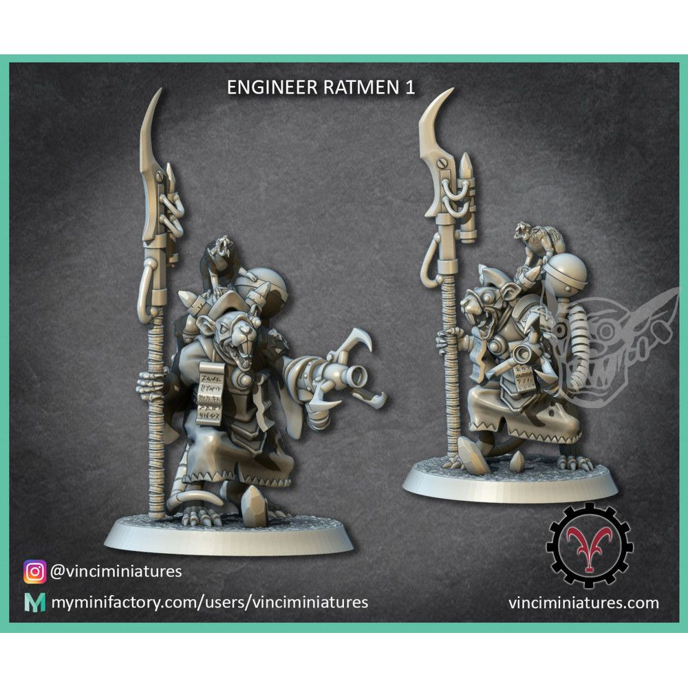 Миниатюра Warhammer Fantasy Battles / AoS. Skaven. Arch Warlock ...