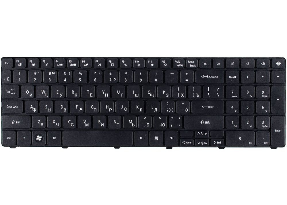 Клавиатура для ноутбука Packard Bell Easynote LM81, LM85, LS86, TK37 ...