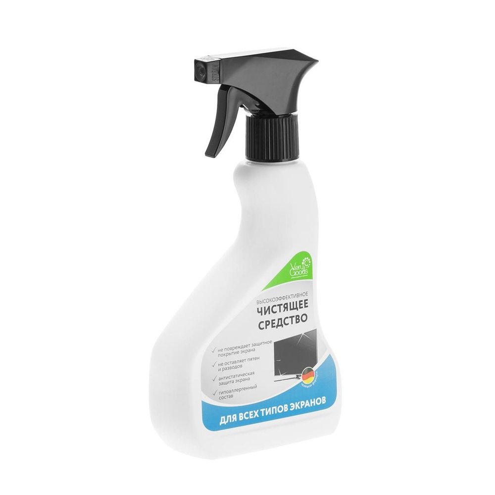 Чистящее средство для экранов и оргтехники Verygoods 500мл VG-801 - купить с доставкой по ...