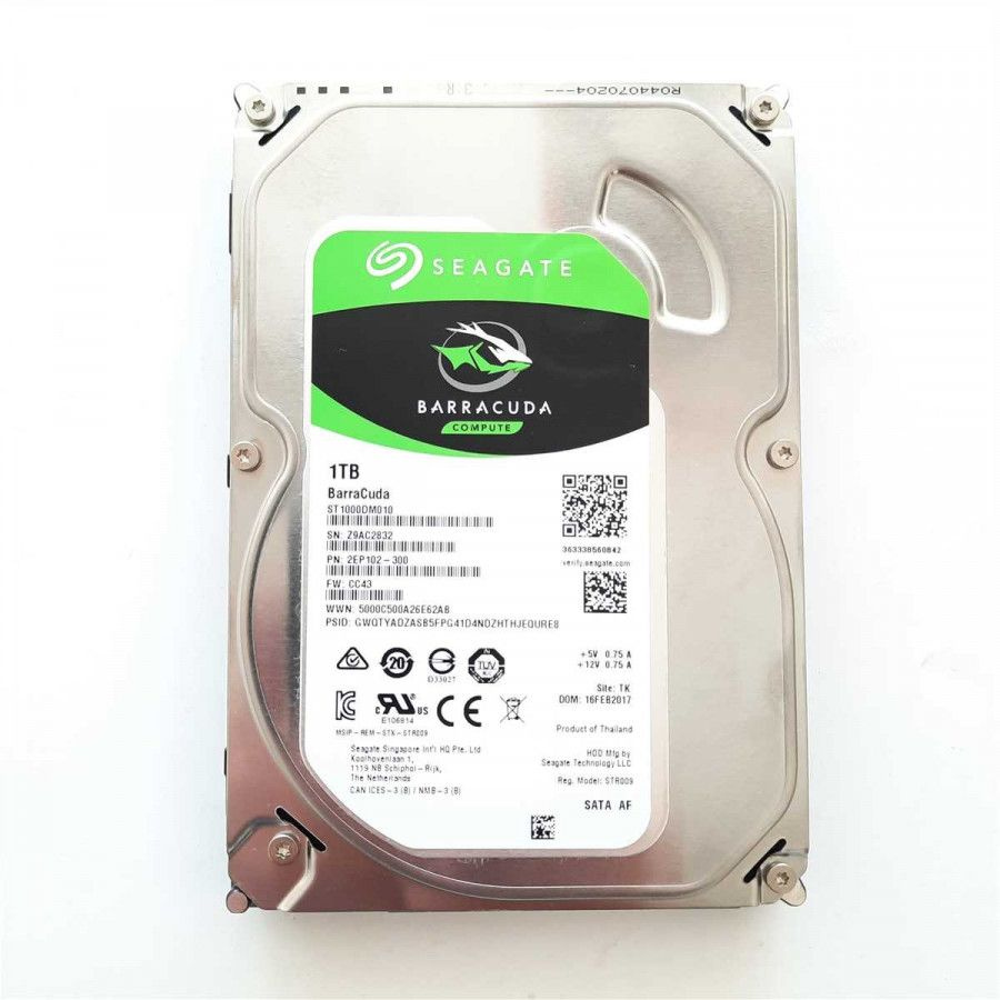 1 ТБ Внутренний жесткий диск Seagate Barracuda (ST1000DM010) - купить ...