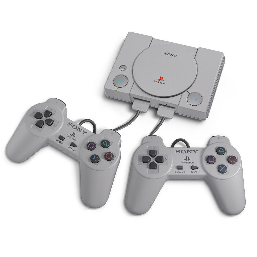 Игровая приставка Sony PlayStation Classic + 20 игр (SCPH-1000R),(серый ...
