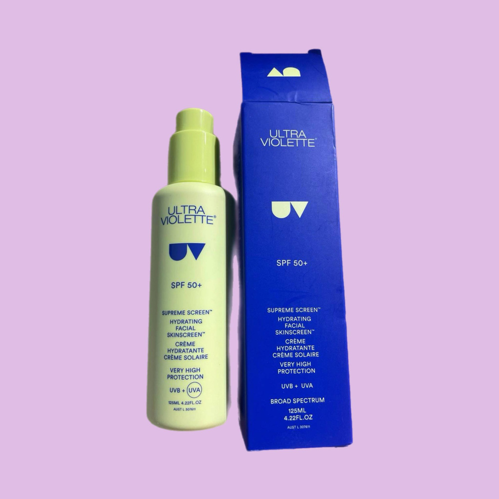 Ultra Violette Super Supreme Screen SPF 50+ SKINSCREEN, увлажняющий ...