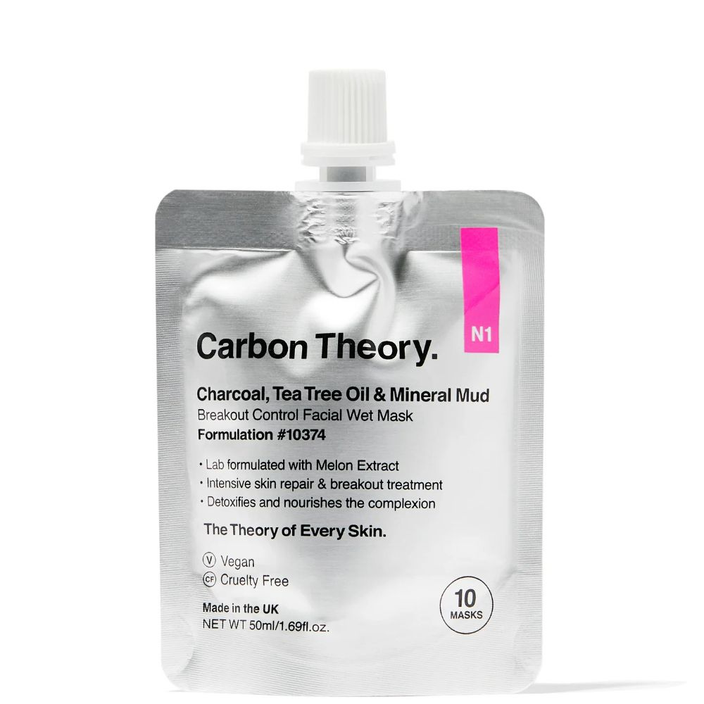 CARBON THEORY Маска для лица Breakout Control Facial Wet Mask - купить ...
