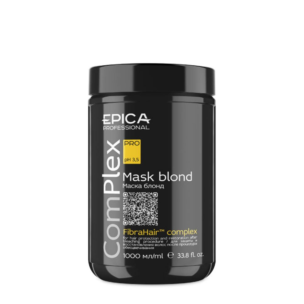 EPICA PROFESSIONAL / Маска для защиты волос после процедуры обесцвечивания / ComPlex PRO 1000 мл ...