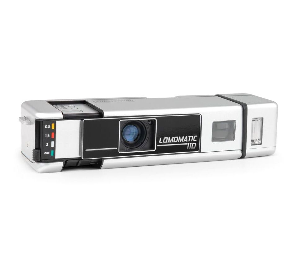 Фотоаппарат Lomography Lomomatic 110 Camera & Flash Metal Edition ...