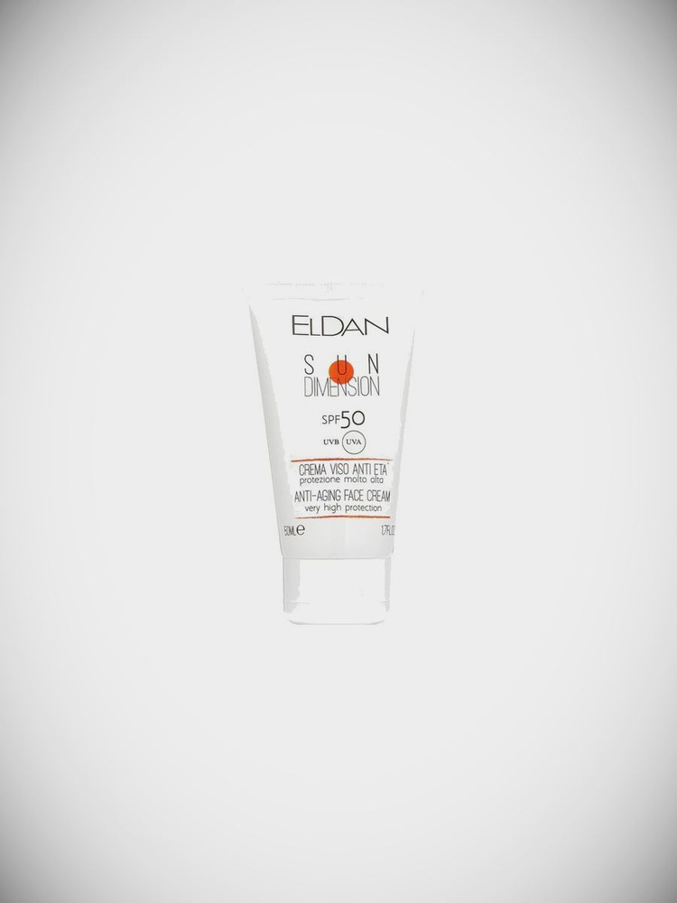 Дневная защита от солнца SPF 50 / Eldan Cosmetics, Anti aging face cream very high protection ...