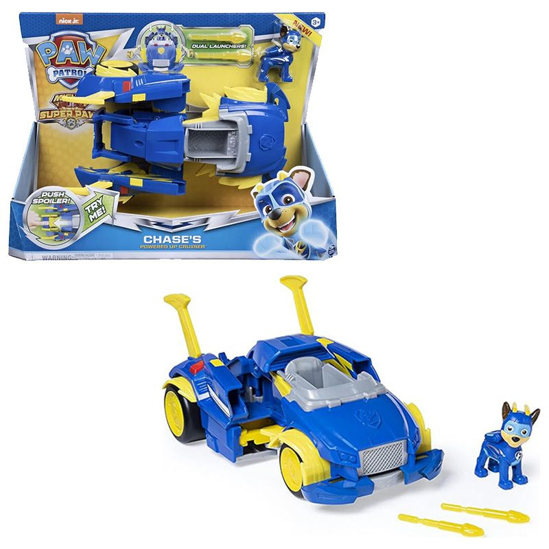 Spin Master Nickelodeon PAW PATROL Mighty Pups Super Paws Vehicle set ...