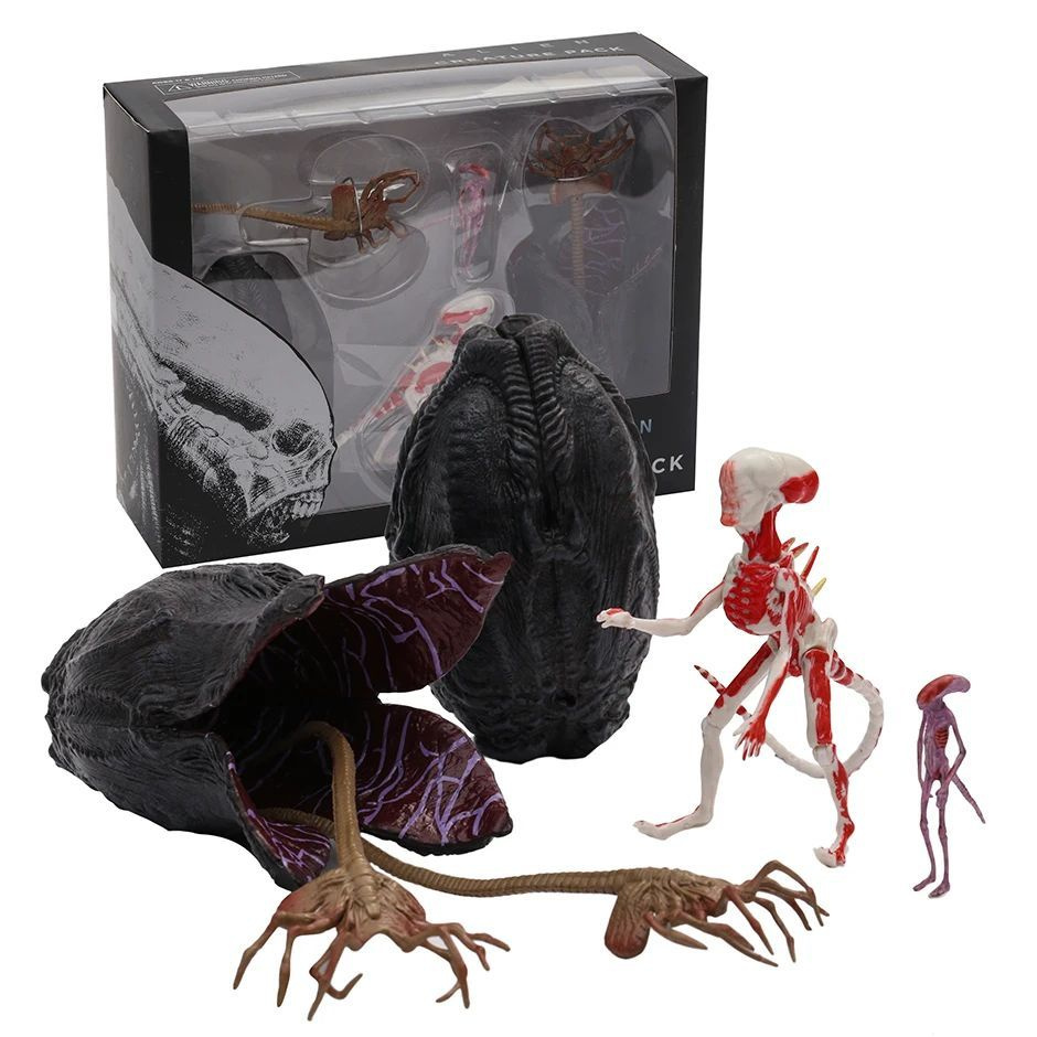 NECA Alien Covenant Xenomorph Neomorph ПВХ Фигурка Коллекционная модель ...