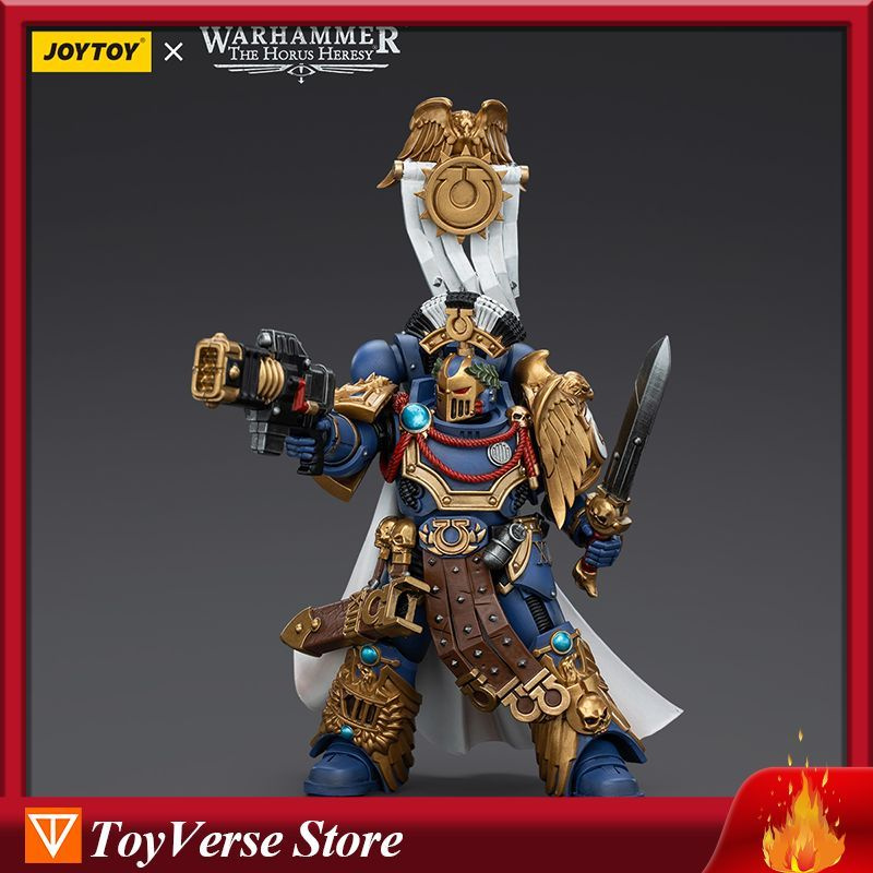 Подвижная фигурка JOYTOY Warhammer 30K Ultramarines Legion Praetor with ...