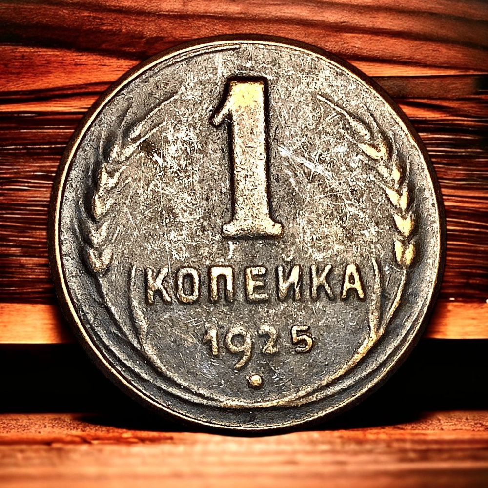 Монета СССР 1 копейка 1925 года. Герб купить на OZON по низкой цене (1756907512)