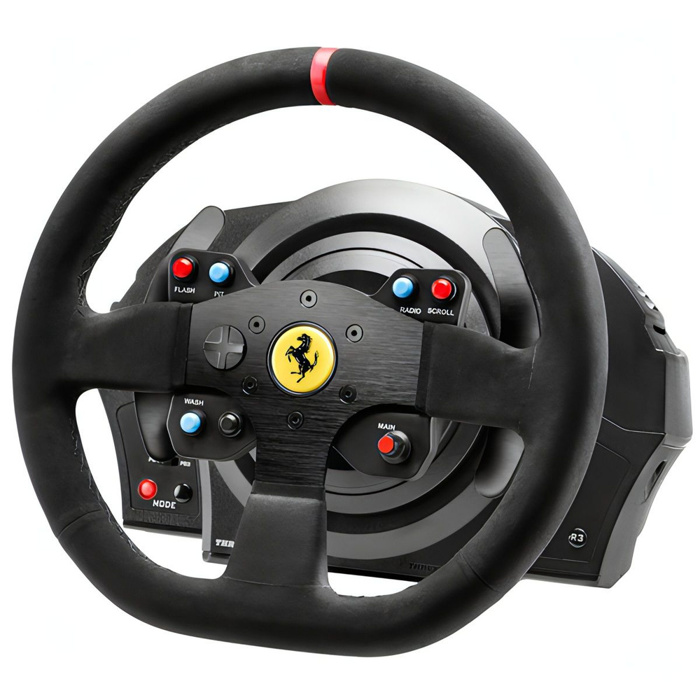 Руль Thrustmaster T300 Ferrari Alcantara купить на OZON по низкой цене (1910497216)