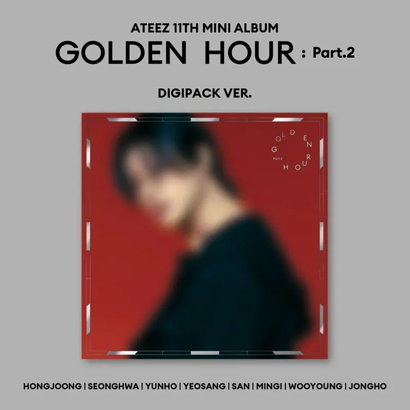Альбом ATEEZ - GOLDEN HOUR : PART.2 11-й EP,DIGIPACK Wooyoyung купить ...