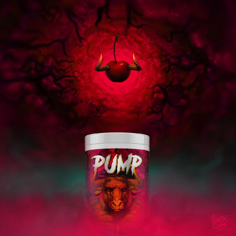 Panda Supps; Пампилка; 40 Serv., PUMP STIM FREE PRE-WORKOUT, Предтренировочный комплекс купить ...