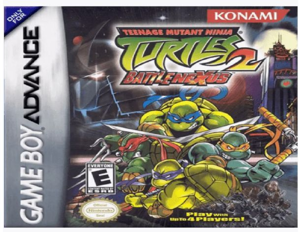 Игровой картридж Teenage mutant ninja turtles 2 GBA, рус.версия ...