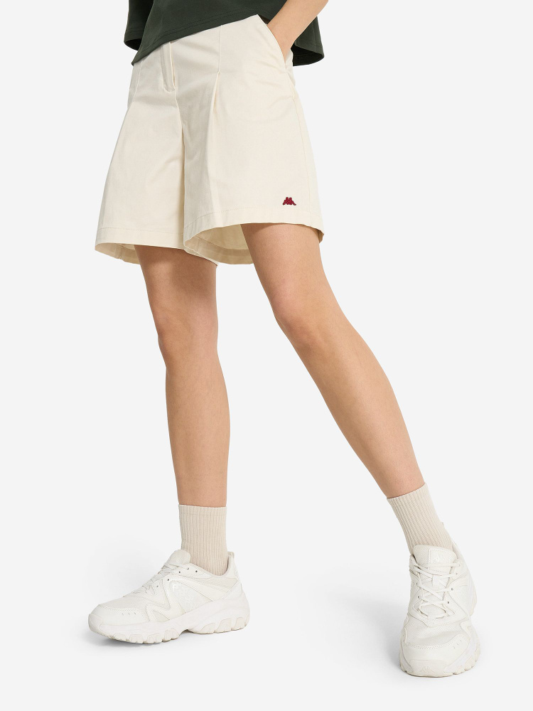 Шорты Женский Robe Di Kappa Повседневный желтый, размер 46 Хлопок ...