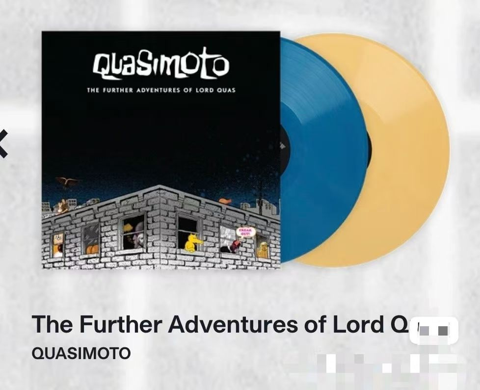 Виниловая пластинка Quasimoto-The further adventure of lord quasi VMP ...