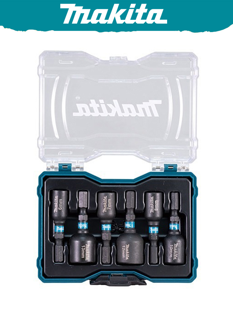 Makita E-18035 Impact Black NutSetter Set 50MM 6-13MM адаптер для ...