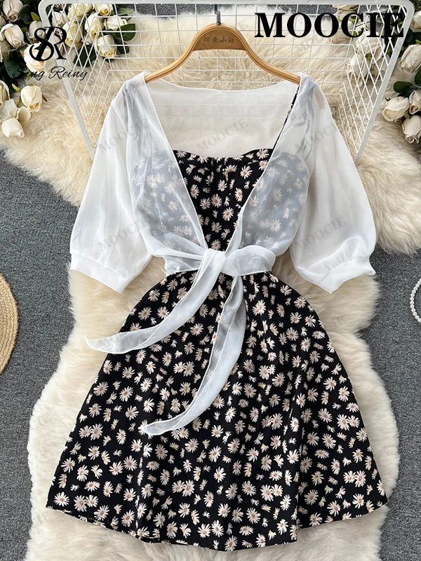 Комплект одежды Женский MOOCIE Повседневный черный, размер 40, 46 Лавсан Китай На любой сезон ...