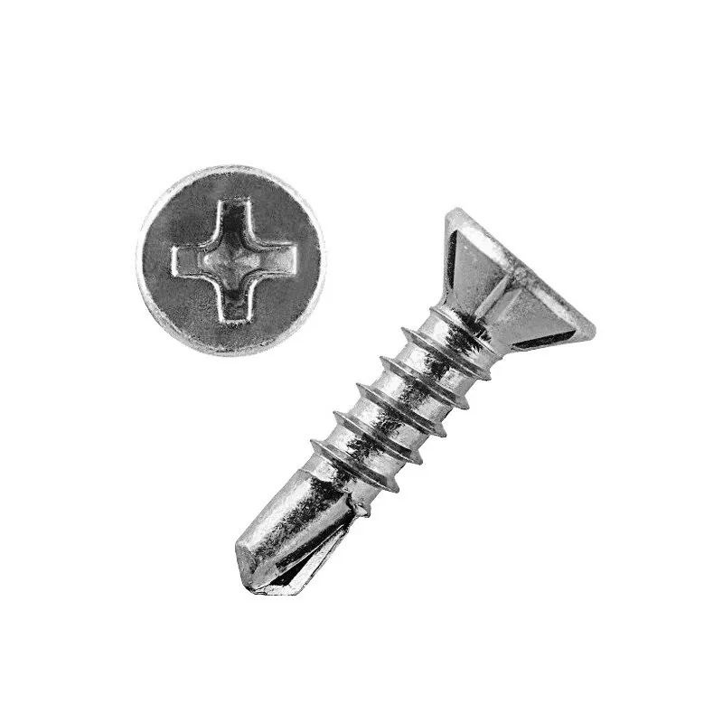 Саморез 4,8х60 потай сверло цинк DIN 7504P (50 шт) купить на OZON по ...