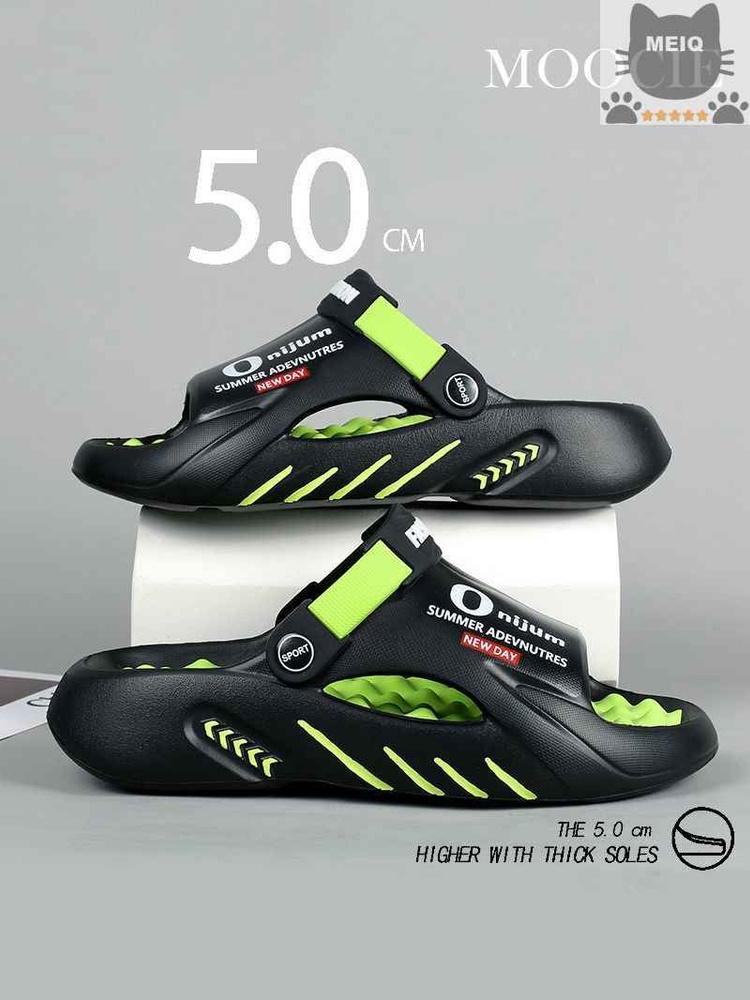 Шлепанцы Мужской, Женский MOOCIE, размер 42 EVA Толстая подошва Лето купить c доставкой на OZON ...