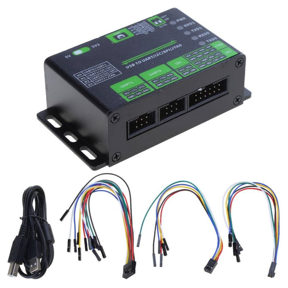 Конвертер USB в UART/I2C/SPI/JTAG купить на OZON по низкой цене ...