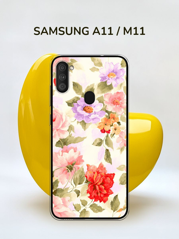 Силиконовый чехол на Samsung Galaxy A11/M11 / Самсунг A11/M11 ...