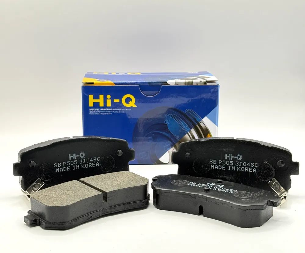 Колодки тормозные задние Hi-Q SP1187 (Hyundai Accent, Elantra, Sonata ...