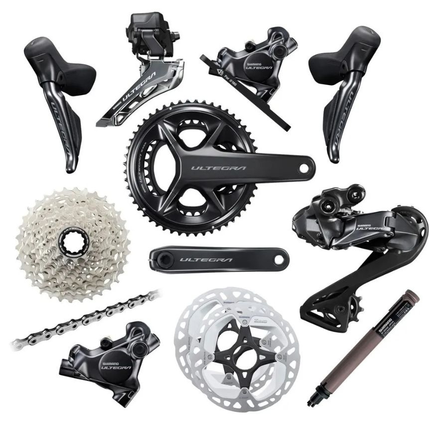 Комплект оборудования Shimano Ultegra R8170 Di2 Disc 12ск. (52x36 172 ...