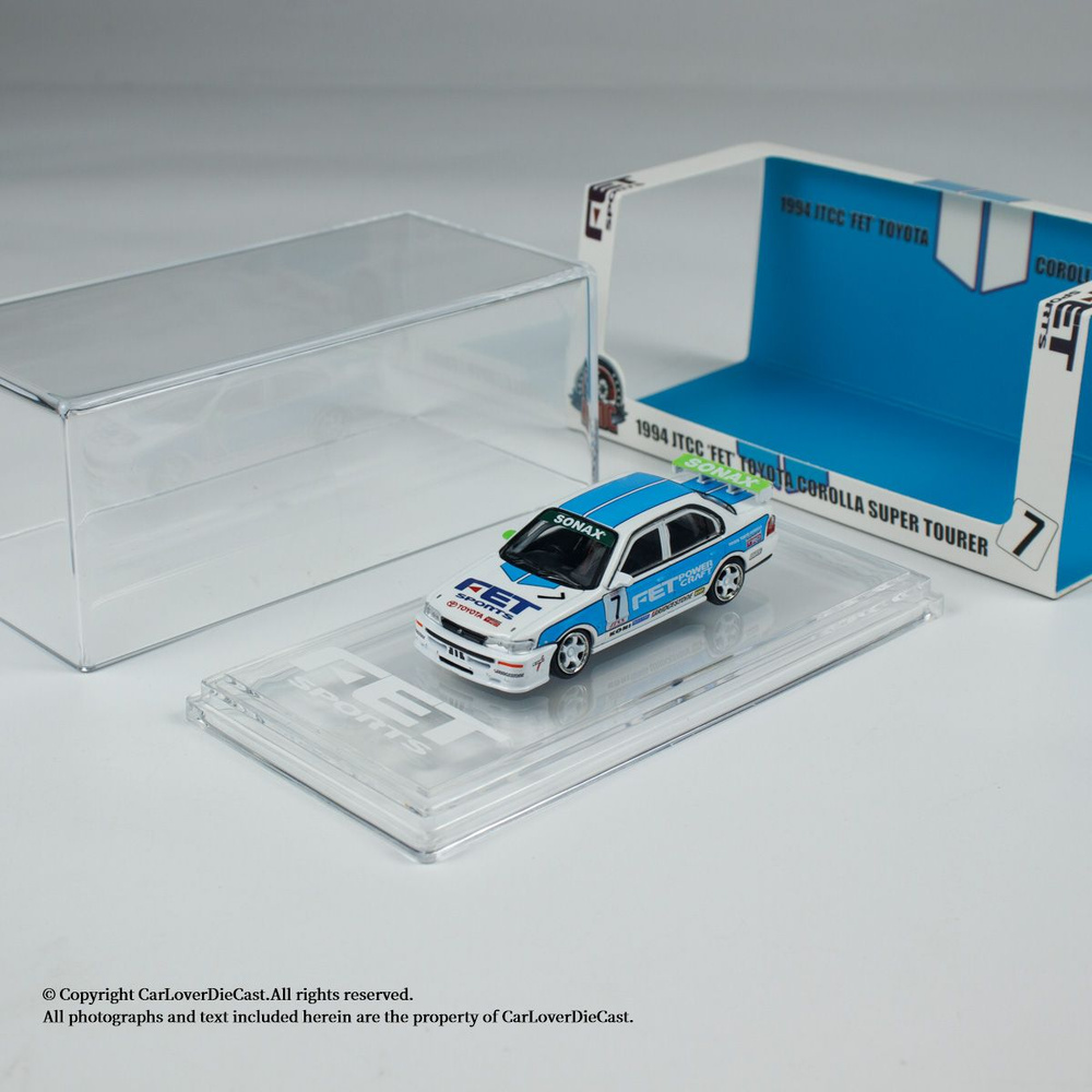 Машинка BMC 1:64 Toyota Corolla AE100-JTCC FET Super Tourer 1994 ...