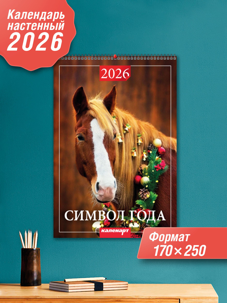 Арткалендарь Календарь 2026 г., Настенный перекидной, 18 x 25 см купить на OZON по низкой цене ...