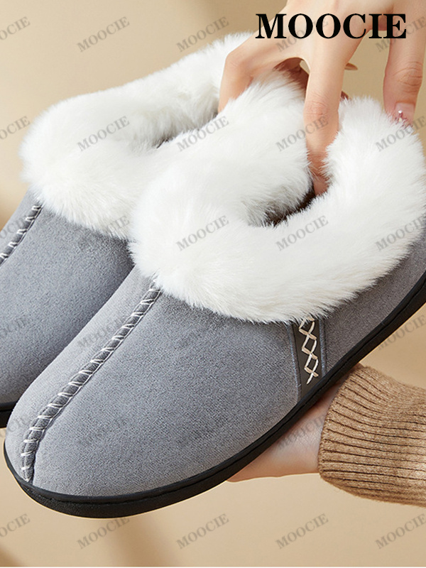 Угги Женский MOOCIE светло-серый Искусственные материалы Зима купить c доставкой на OZON по ...
