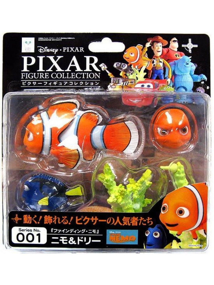 фигурки Kaiyodo Toy Revoltech Pixar Finding Nemo Series Action Figures ...