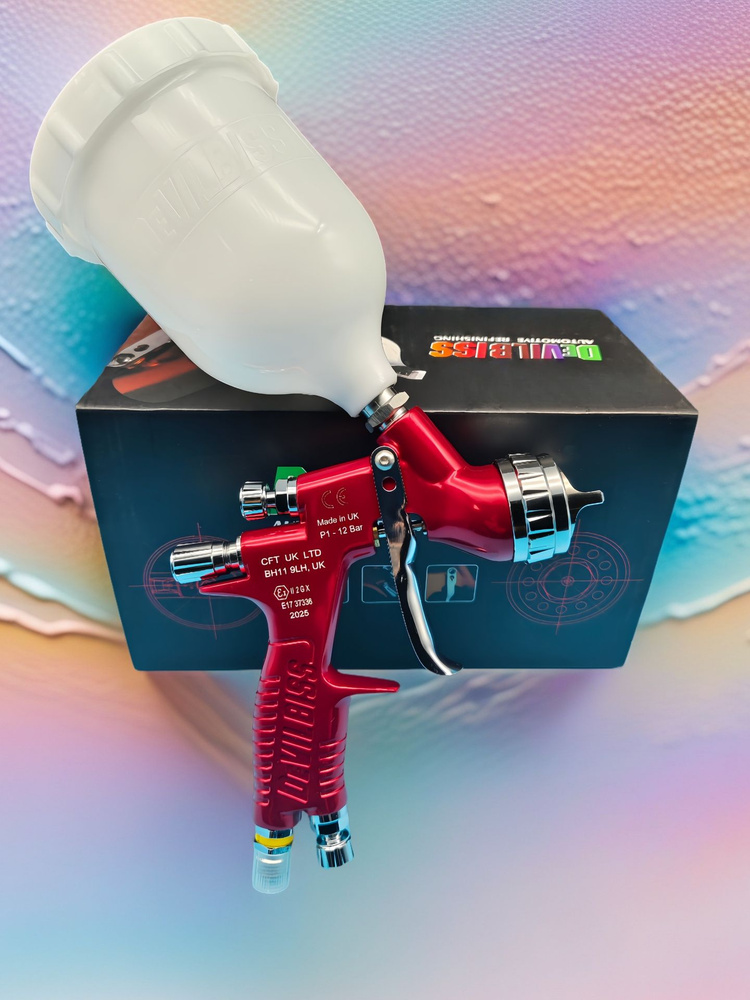 Краскопульт пневматический;Пневмокраскопульт,Devilbiss GTI Pro Lite с ...