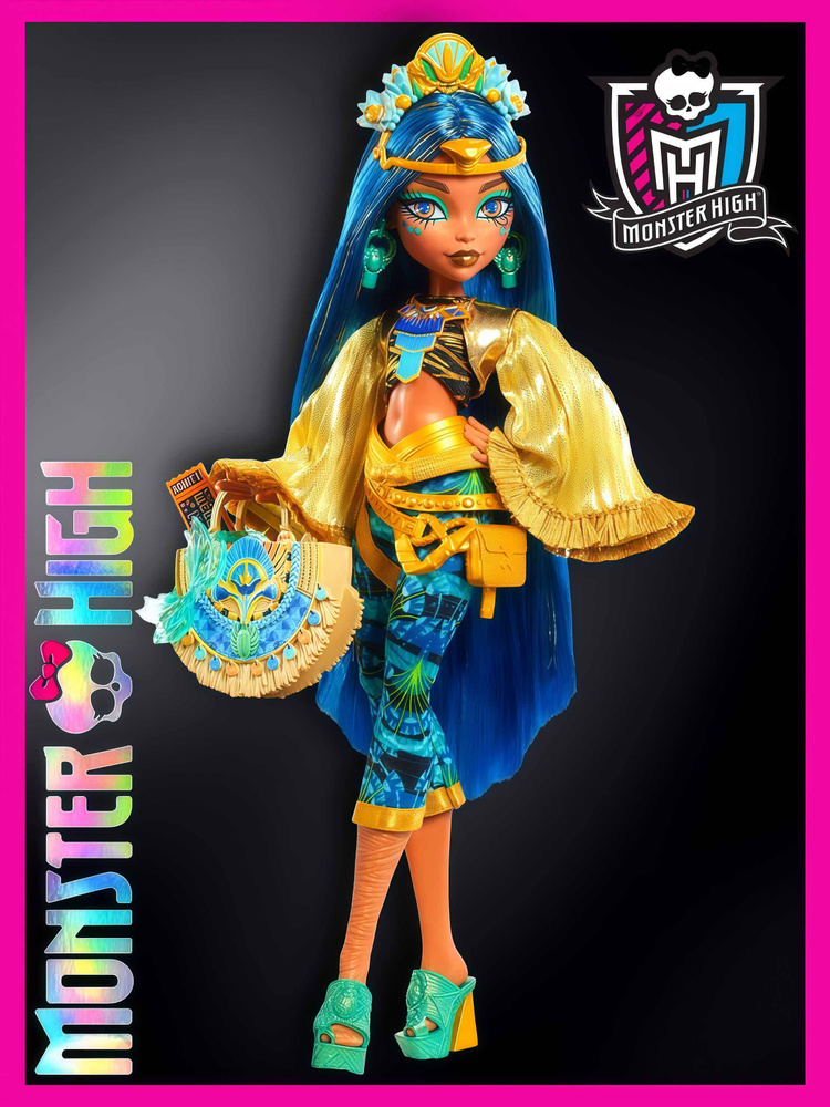 Кукла Monster High Monster Fest Doll, Cleo De Nile with Glam Outfit ...