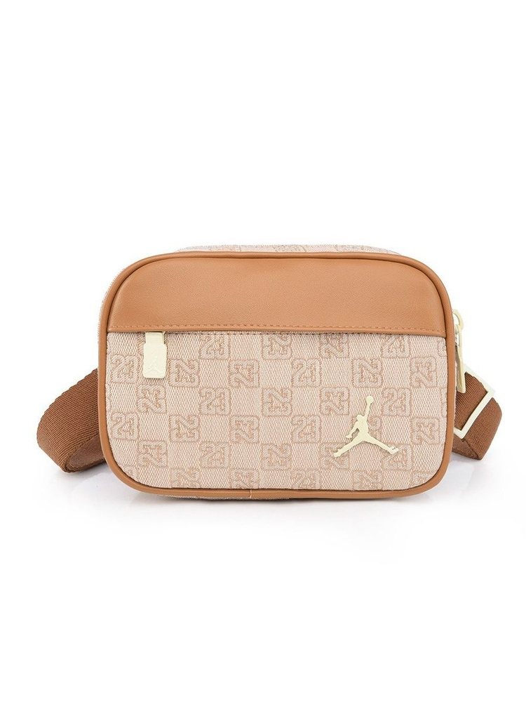 Сумка на плечо Jordan Monogram 23 Mini (Beige) купить на OZON по низкой ...