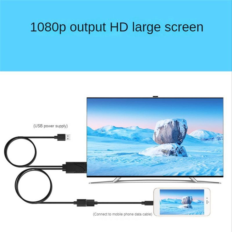 Кабель-адаптер 2 в 1 USB мама HDMI папа для HDTV, цифровой AV-конвертер ...