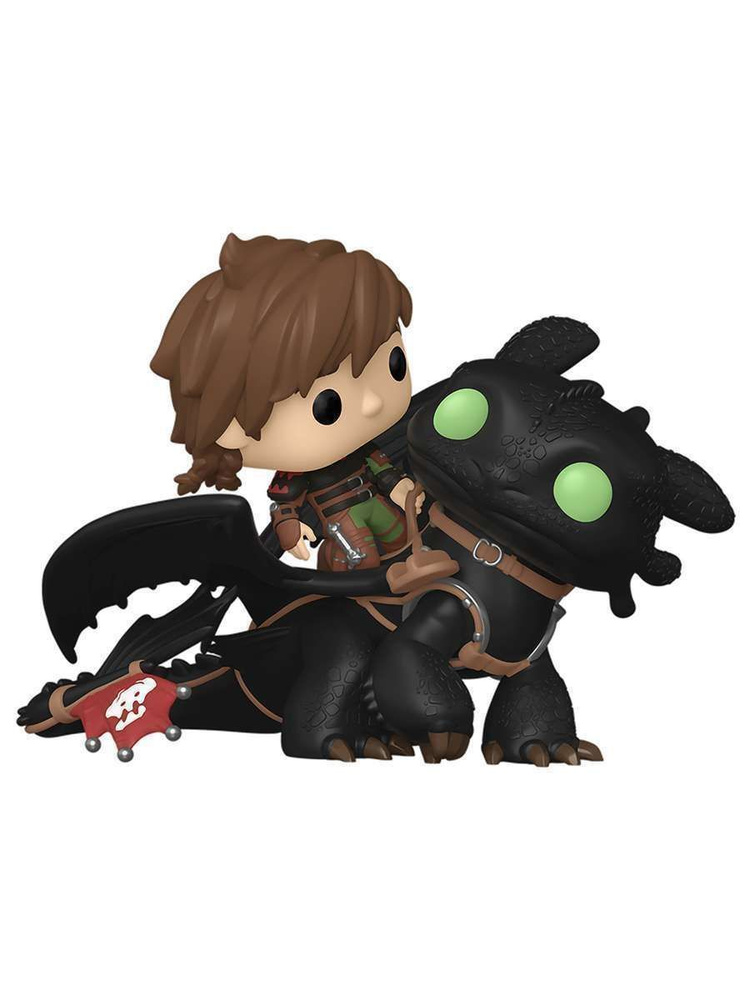 Фигурка Funko POP! Rides How to Train Your Dragon 2 Hiccup with Toothless (123) 81181 купить на ...
