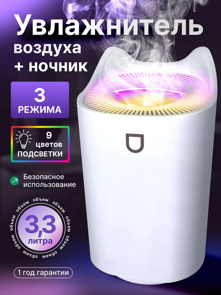 Sofia Luxury Увлажнитель воздуха Humi, белый купить на OZON по низкой цене (3196588139)