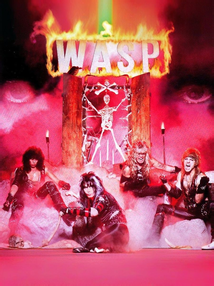 W.A.S.P. МОЩНЫЙ, ОДНОИМЕННЫЙ Альбом "W.A.S.P", хеви - метал ...