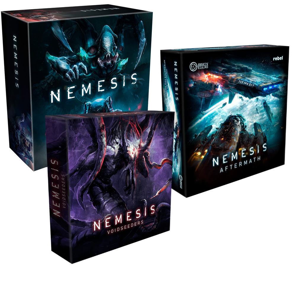 Настольная игра Nemesis 2.0 с дополнением Aftermath & Voidseeders на ...