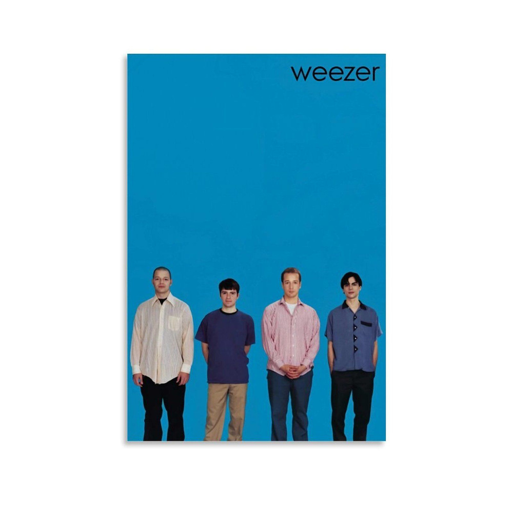 Плакат Плакаты Weezer, Эстетическое настенное, искусство Холст, Unframe ...