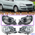 Фара автомобильная, 2 шт., арт. VW POLO 9N3 2006 2007-- 2010 Black ...