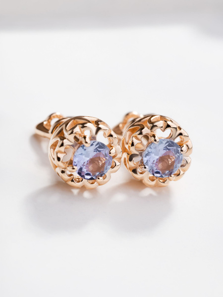 Серьги VG Jewelry гвоздики золото купить на OZON по низкой цене ...