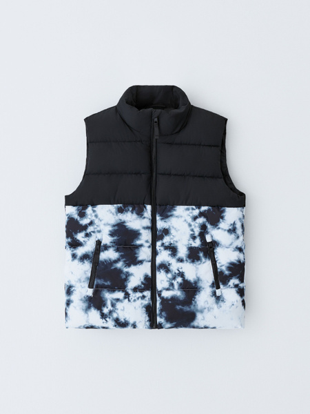 Жилет Мальчики SELA темно-оливковый Таслан, размер 146 Молния Повседневный Китай купить c ...