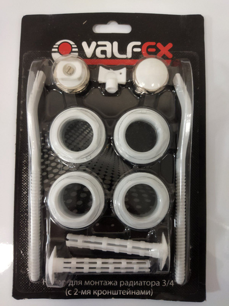 Комплект для монтажа радиаторов с 2 кронштейнами 3/4, AD-1002 3/4, Valfex, 10шт. купить на OZON ...