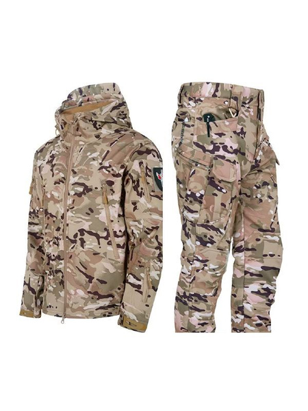 Костюм тактический ESDY, размер 54 (XXXL), Демисезон, цвет хаки купить c доставкой на OZON по ...