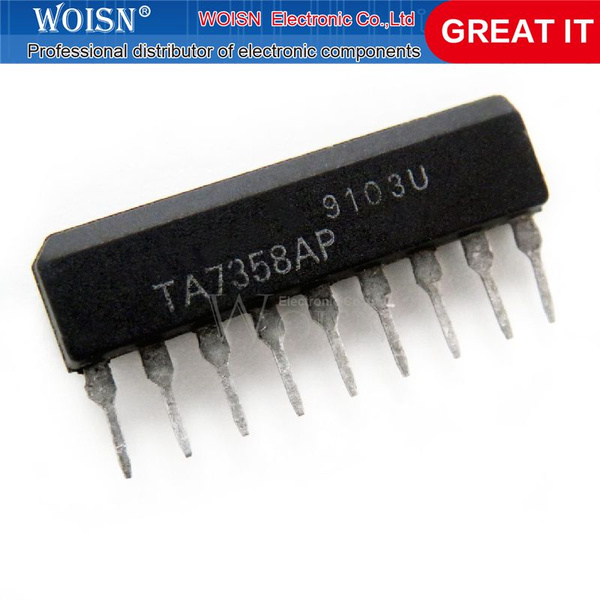 10шт./лот TA7358AP TA7358 SIP-9 Интегральная схема купить на OZON по ...